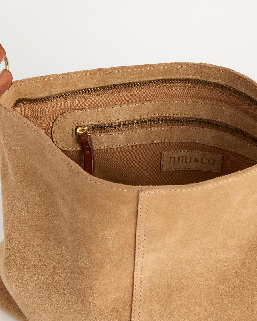 Suede Bags | Handbags, Totes & Duffles | JUJU & CO · JUJU & CO